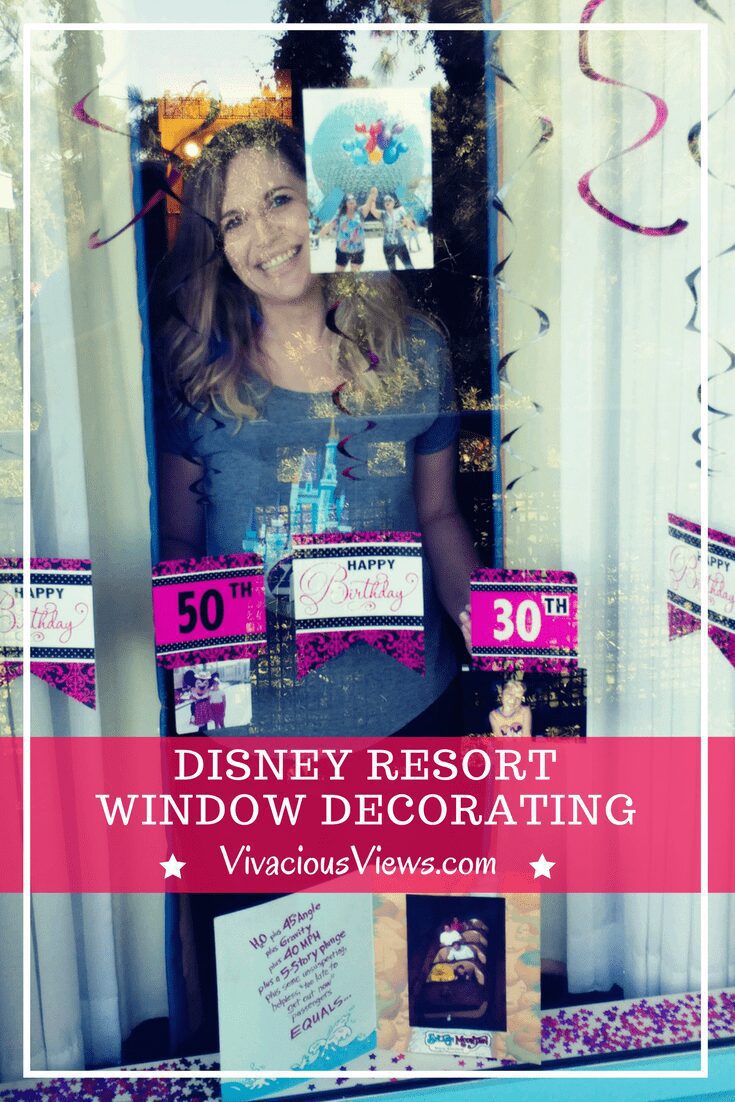 Disney Resort Window Decorating | Vivacious Views Disney Blog