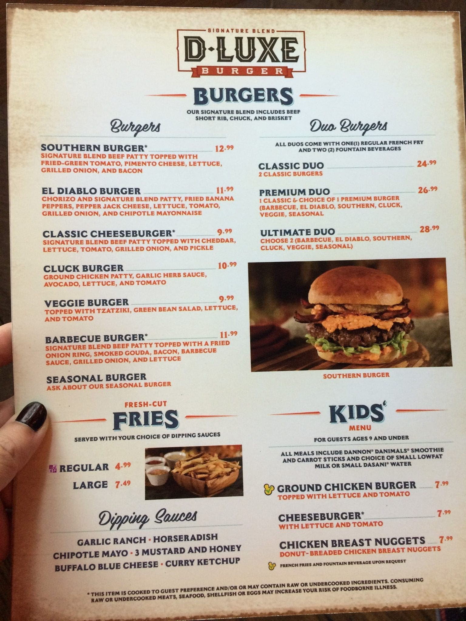 Disney Springs Dining Edition: D-Luxe Burger | Vivacious Views